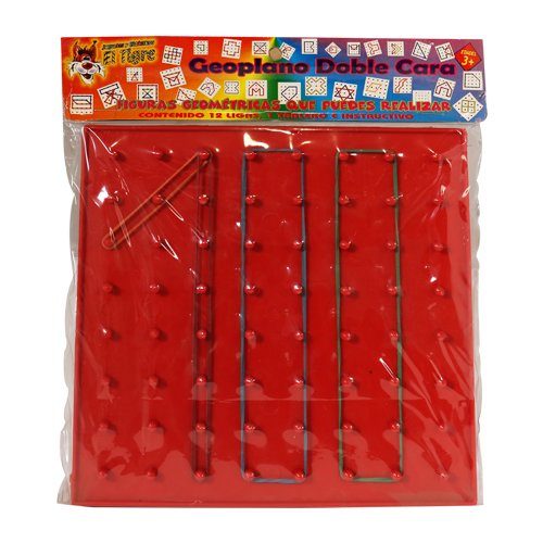 GEOPLANO PLASTICO EL TIGRE MED | Mariposa Papelerias